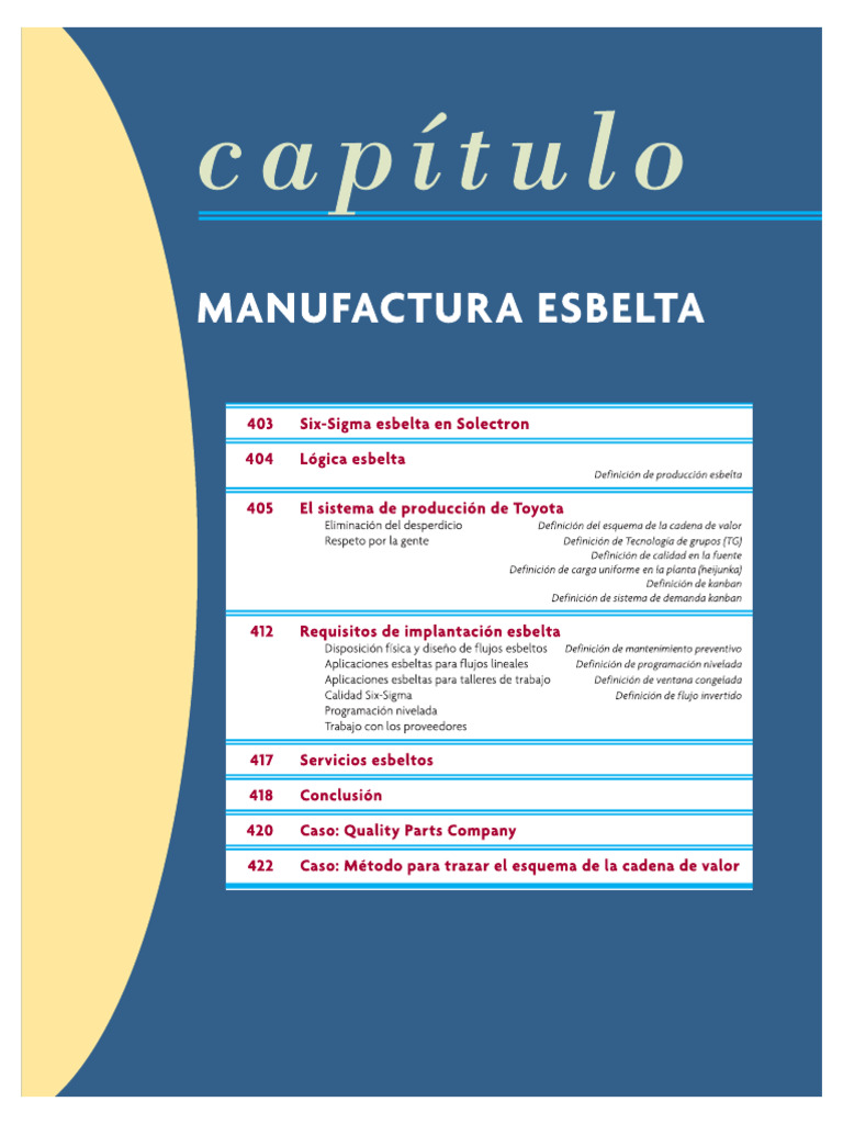 Lean Manufacturing Pdf