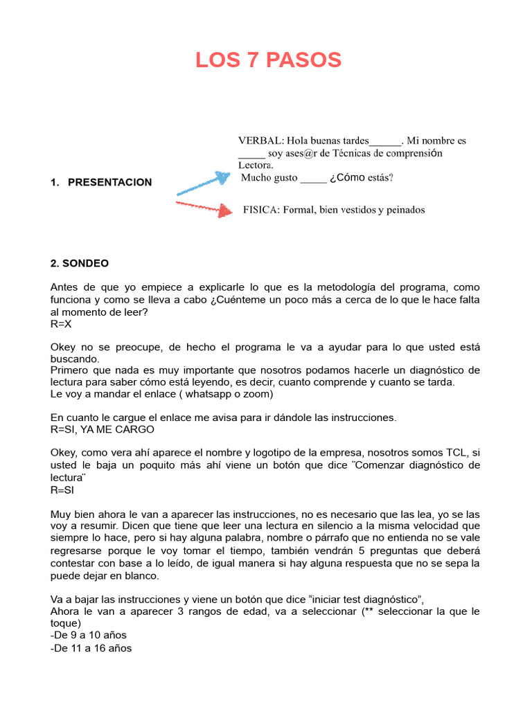 Los 7 Pasos | PDF | Información | Neurociencia