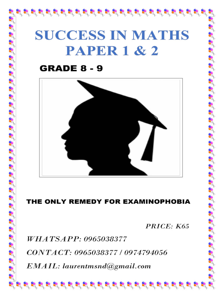 G9 Mathematics Pamphet-1 | PDF | Equations | Significant Figures