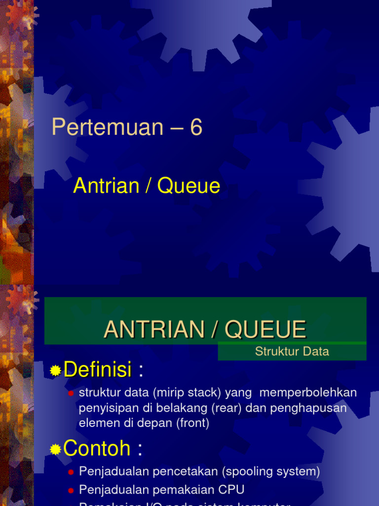 Antrian or Queue | PDF