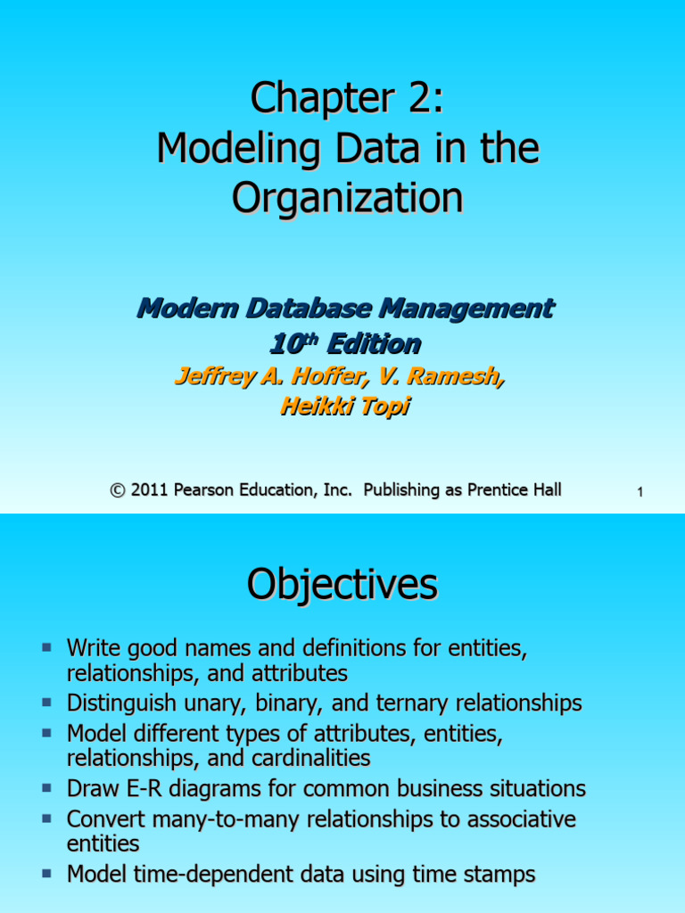 Hoffer Mdm10e PP Ch02-1 | PDF | Computing | Data Management