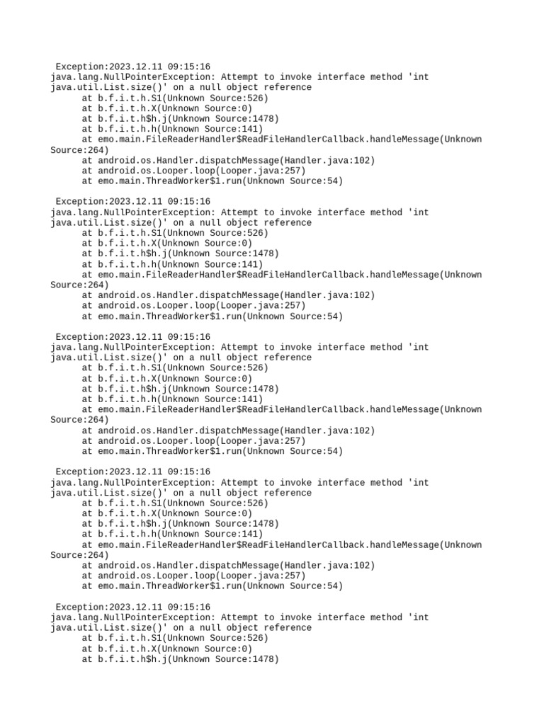 Yozo Log | PDF | Java (Programming Language) | Android (Operating System)