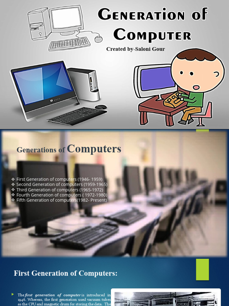 Gen - of Computer | PDF | Central Processing Unit | Personal Computers