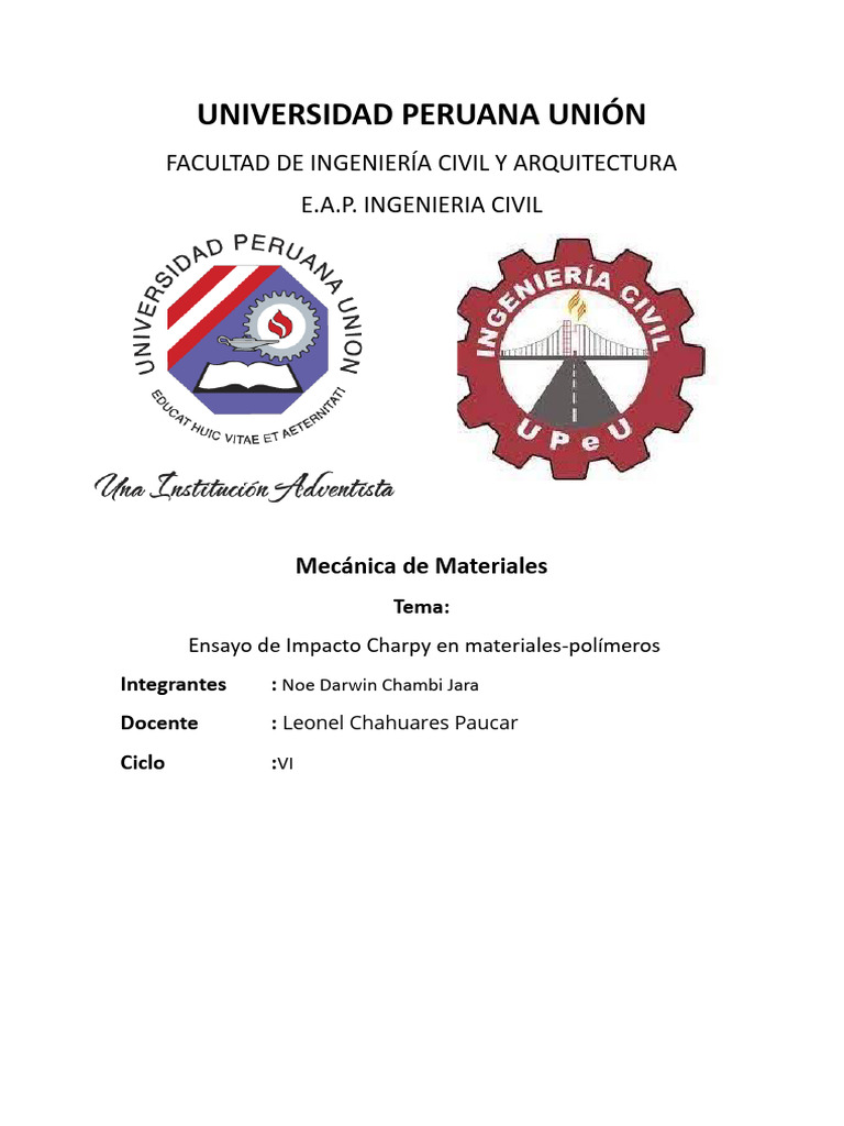 ensayo de impacto de impulso | PDF | Fractura | Polímeros