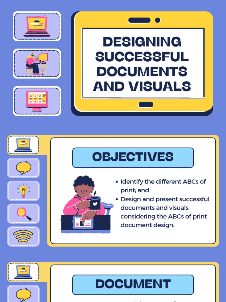 Designing Effective Documents and Visuals | PDF | Typography | Typefaces