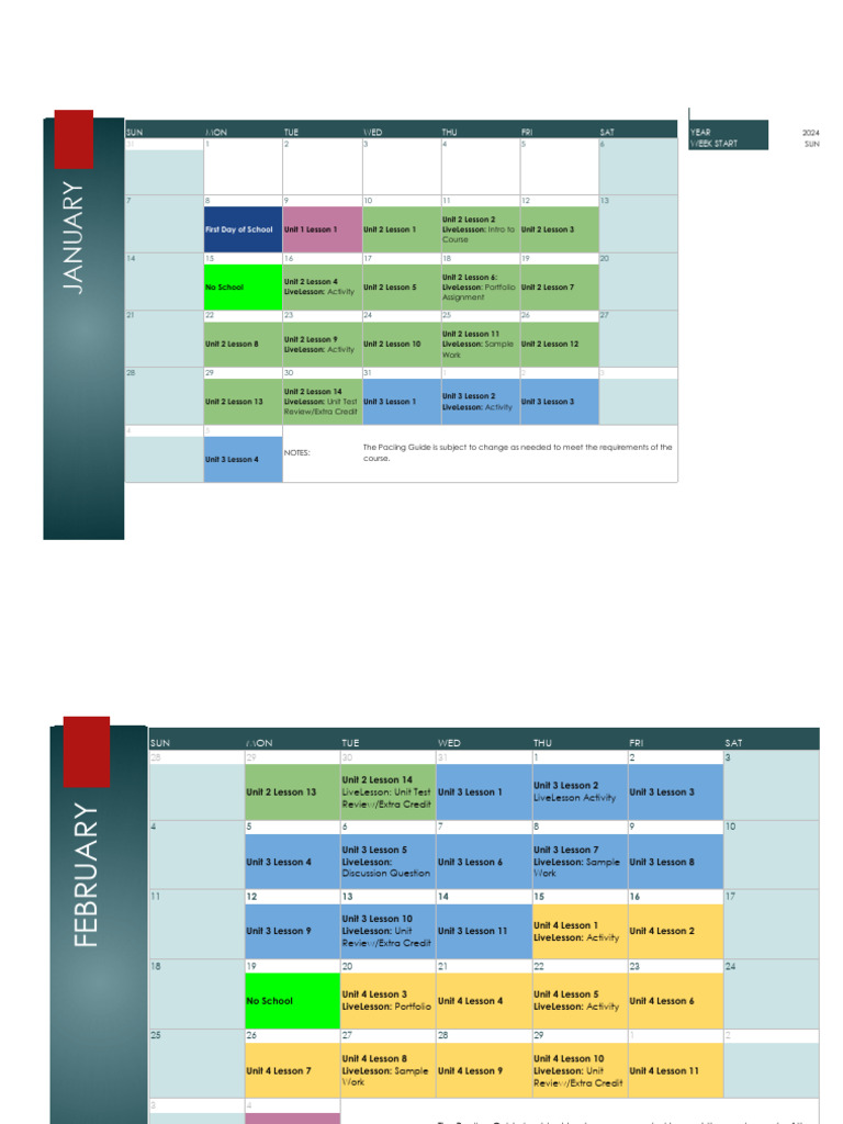 World History B Pacing Guide 2024 (24) | PDF | Evaluation | Student ...