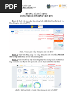 4. Hướng dẫn ĐKH trên CSV - HDSD-CTTSV - v1.2 | PDF