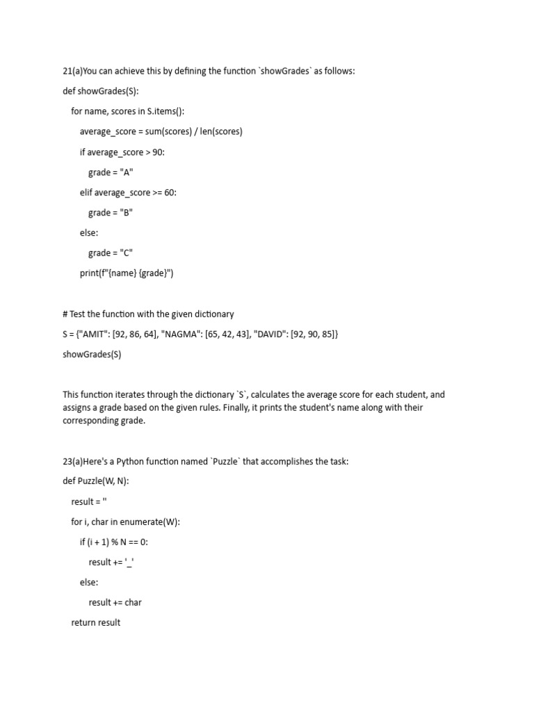 12 Cs Cbse QP Programs | Download Free PDF | Letter Case | Text File