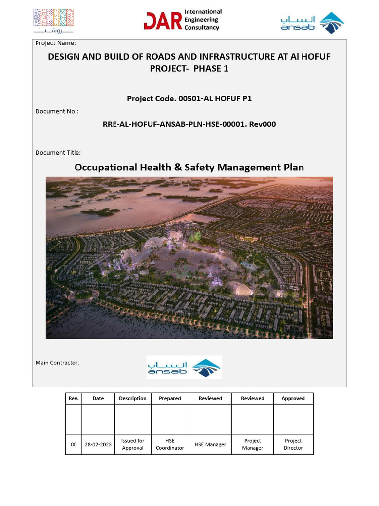 Heath Safety Management Plan-ALHOFUF-Phase 1-ANSAB-PLN-00001 #Rev 00 ...