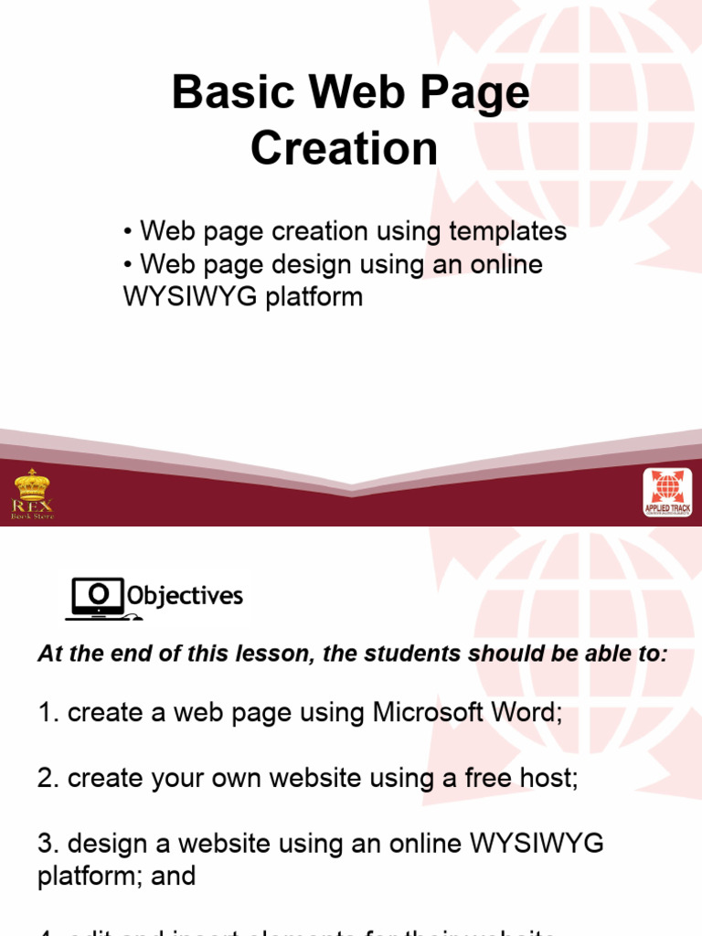 Basic Webpage Creation | PDF