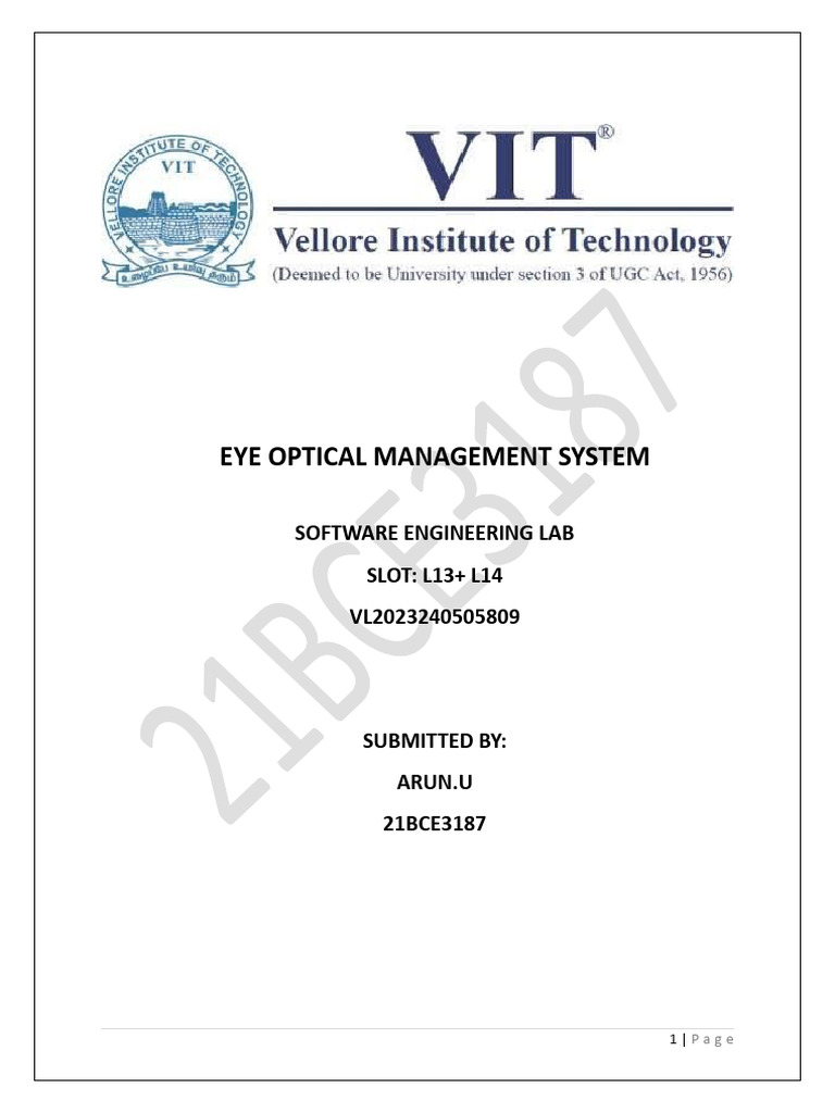 Eye Optical System Modeling | PDF | Use Case | Class (Computer Programming)