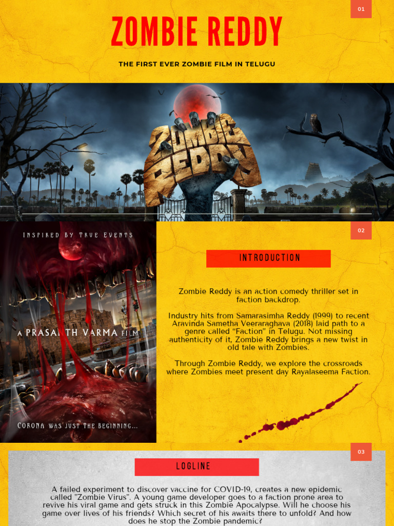Zombie Reddy: Telugu's First Zombie Film | PDF