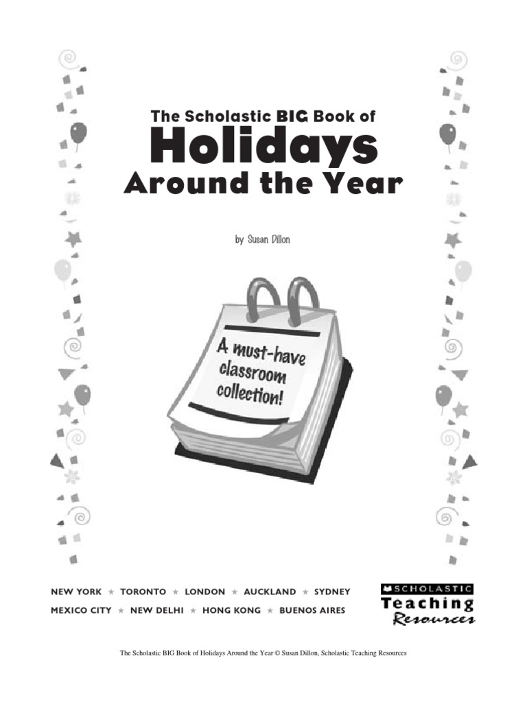 Holidays Around The Year | PDF | Rosh Hashanah | High Holy Days