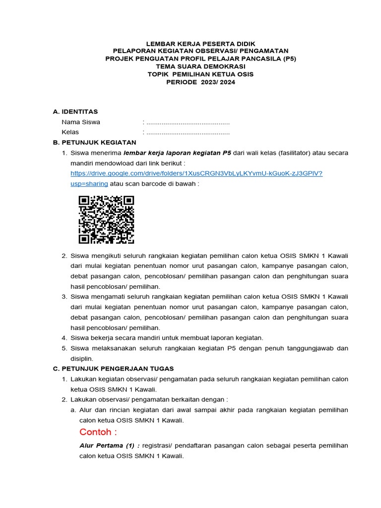 LKPD P5 Suara Demokrasi | PDF