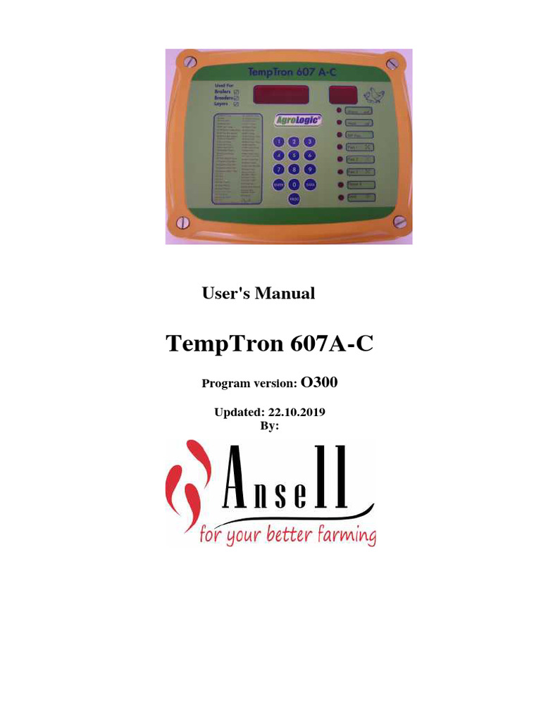 Temptron 607AC - O300 (English) | PDF | Computer Keyboard | Humidity