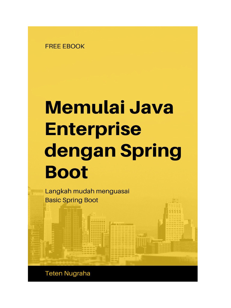 Memulai Java Enterprise Dengan Spring Boot | PDF