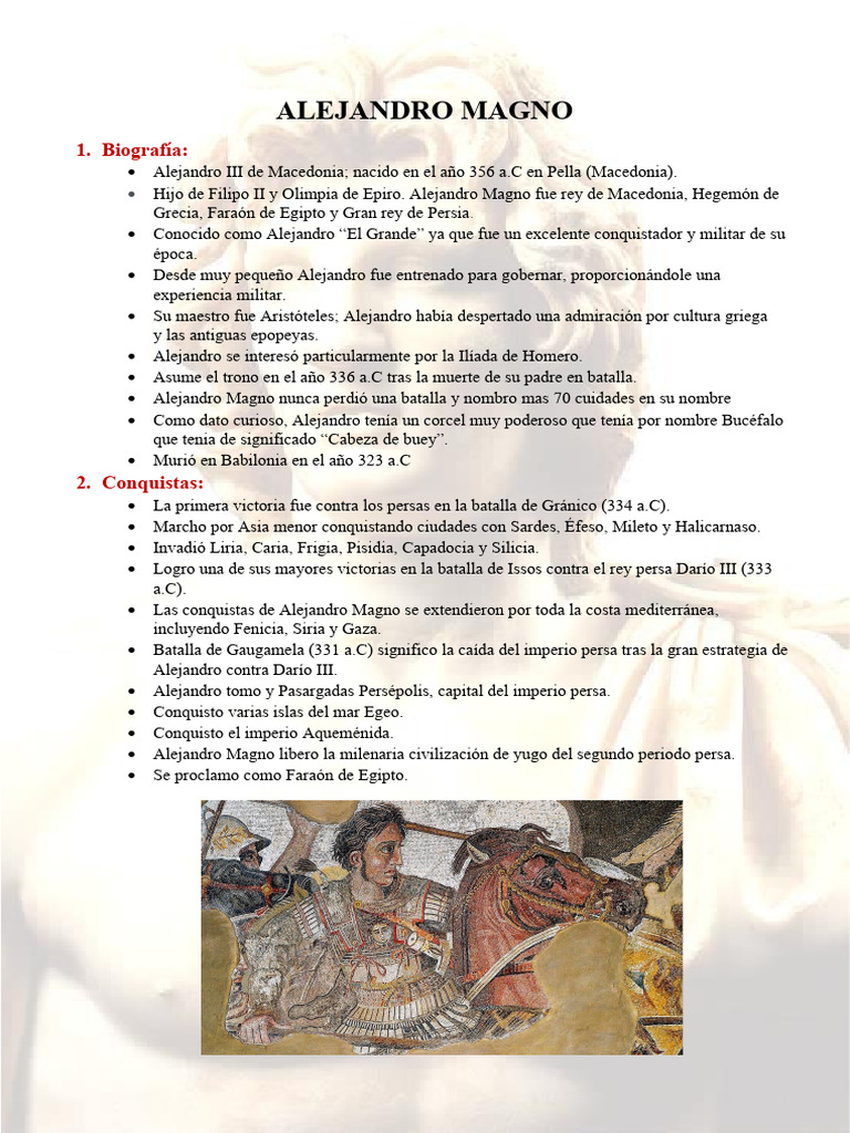 Alejandro Magno | PDF | Alejandro el Grande | Imperio aqueménida