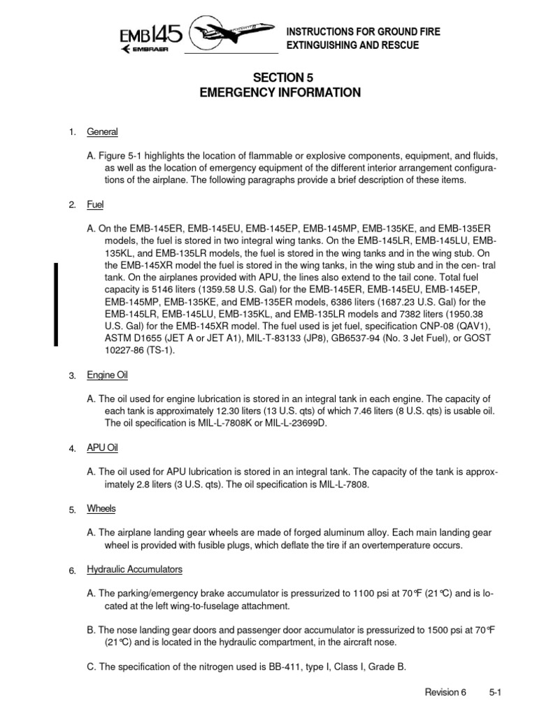 ERJ145 Family IGFER1136 | PDF | Door | Landing Gear