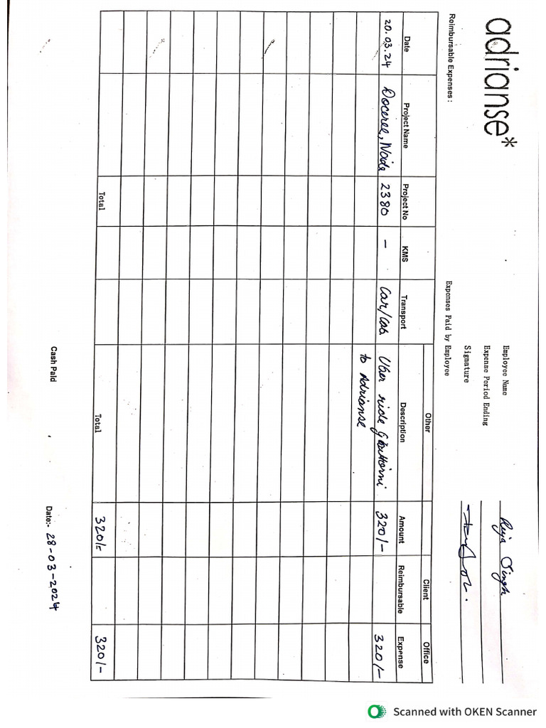 Reimburse - March2024 | PDF
