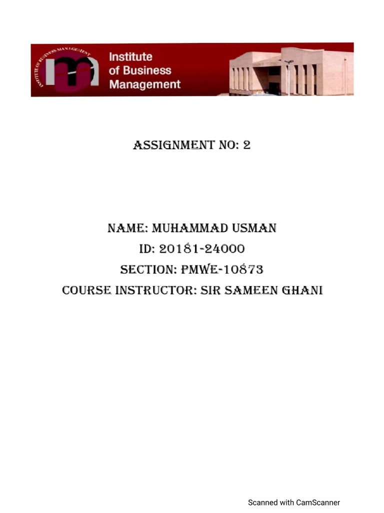 Assignment2 IBSA | PDF