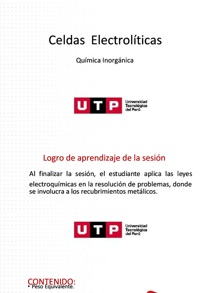 PDF s14s1 Material Celdas Electroliticas - Compress | PDF | Redox | Electrodo