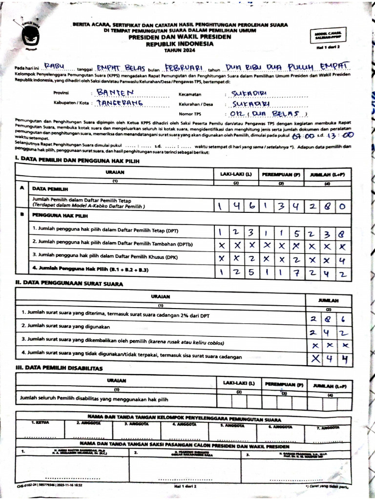 Presiden Tps 12 | PDF