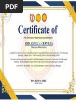 Certificate of Attestation (DSWD Template) | PDF