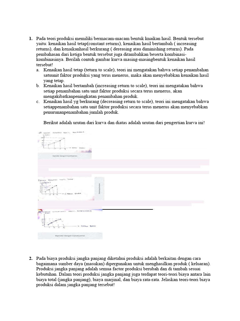 Jawaban TMK 2 Pengantar Ekonomi Mikro | PDF