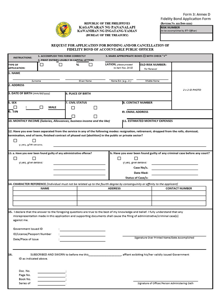 Annex D - FBAF | PDF