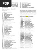 POMS Profile Questionnaire | PDF | Emotions | Psychology