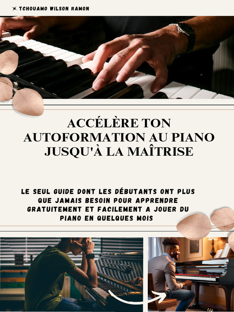 Guide Autodidacte pour Apprendre le Piano | PDF | Accord (Musique ...