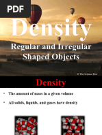 Density and Volume Exam Questions | PDF | Density | Volume