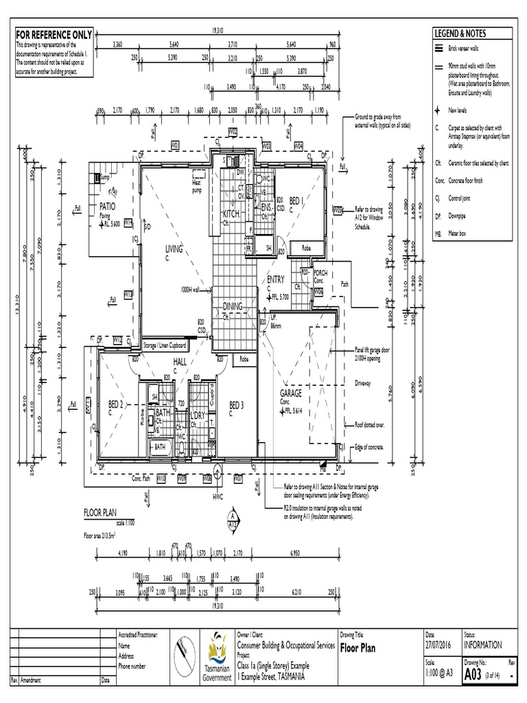 Single - Storey House Masonry Finishes Roof | PDF | Concrete ...
