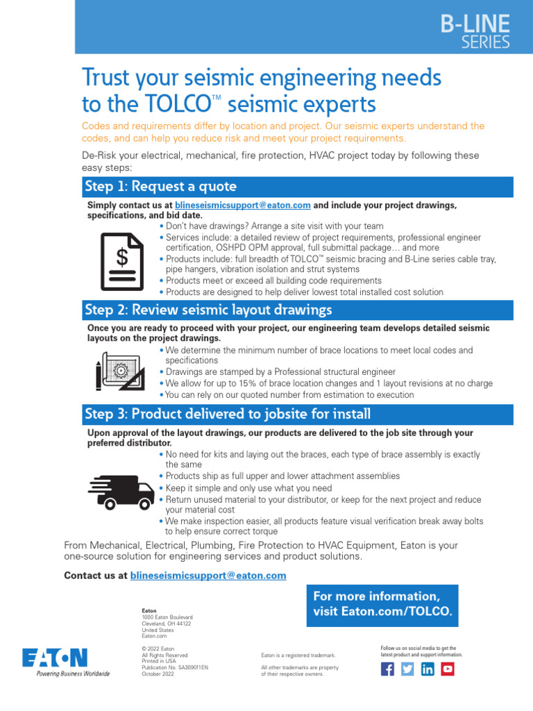 Seismic Mep Flyer Sa309011en | PDF