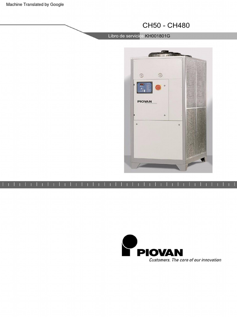 Piovan - Manual Español | PDF | Presión | Refrigerante