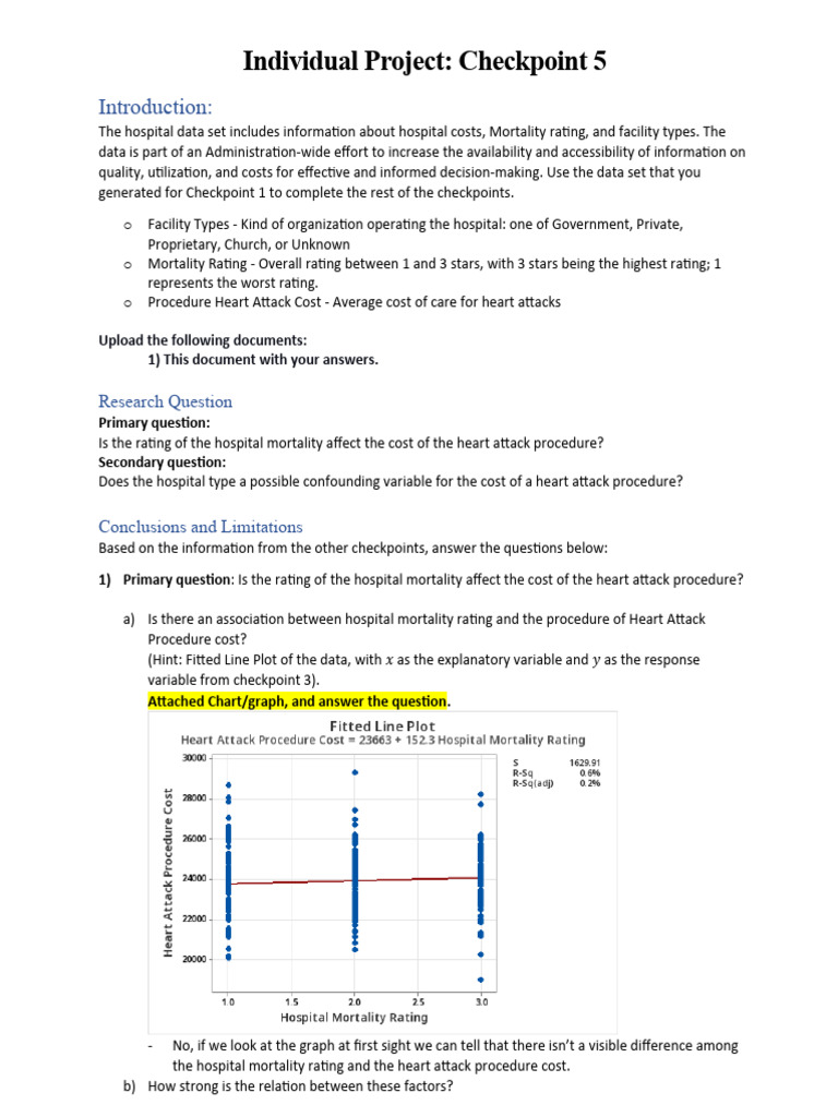 Checkpoint 5 Finished | PDF | Type I And Type Ii Errors | P Value