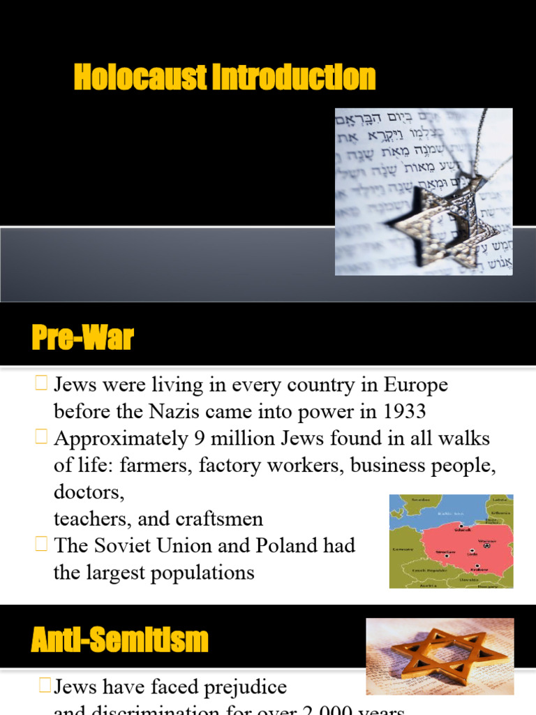 Holocaust Introduction | PDF | Final Solution | Nazi Germany