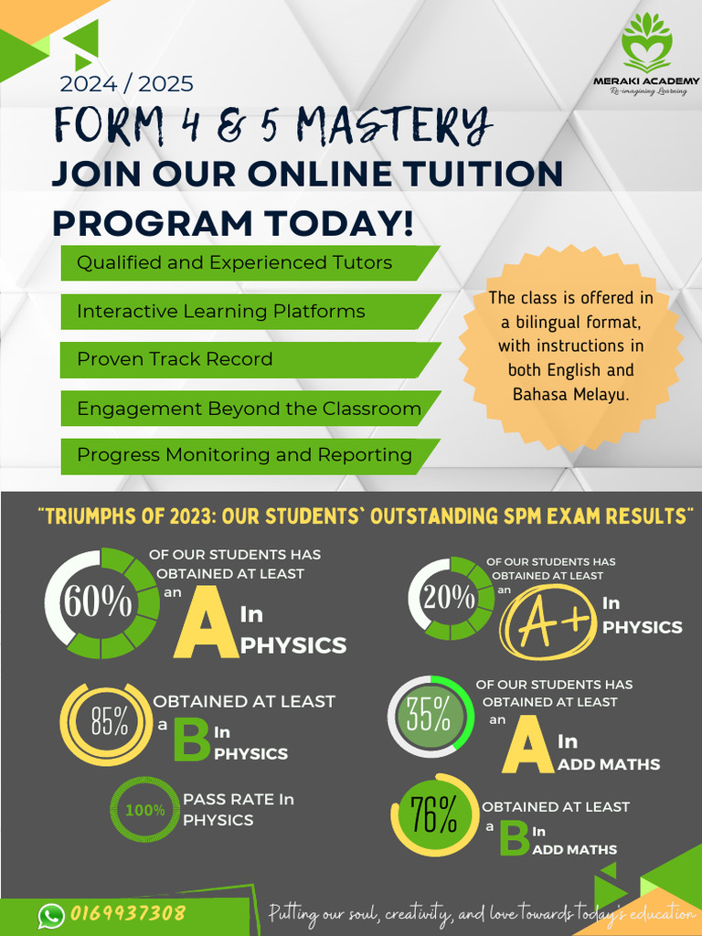 Meraki Academy 2024 Flyer-1 | PDF | Homework | Learning