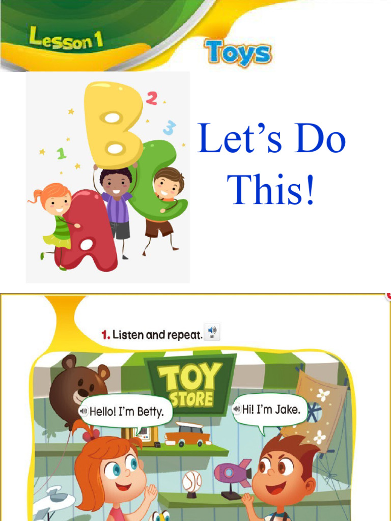 Smart English Starter Lesson1PPT | PDF