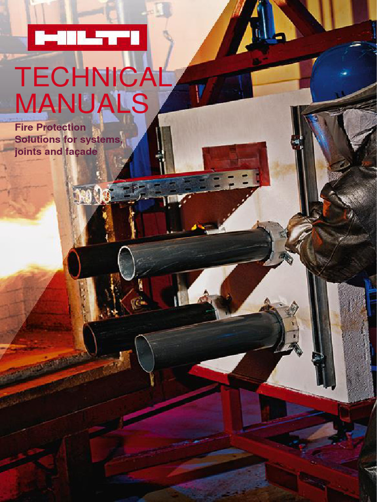 Firestop Tehcnical Manual - HILTI | PDF | Pipe (Fluid Conveyance) | Materials