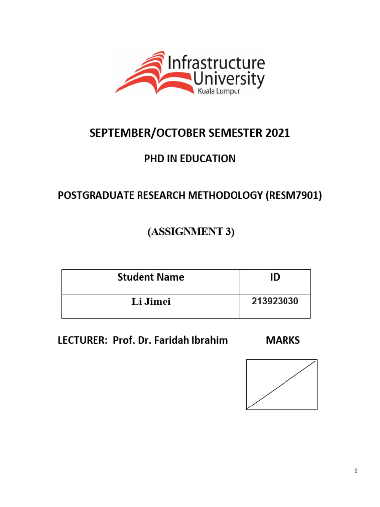 Sample Jimei Asmt 3 | PDF | English Language | Foreign Language