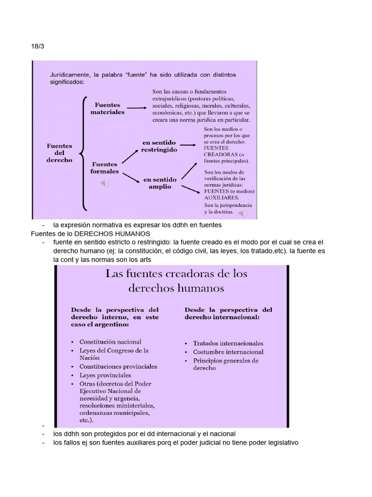 CLASE 1 DDHH | Descargar gratis PDF | Tratado | Derechos humanos