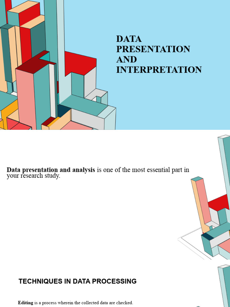 Data Presentation and Interpretation | PDF | Data