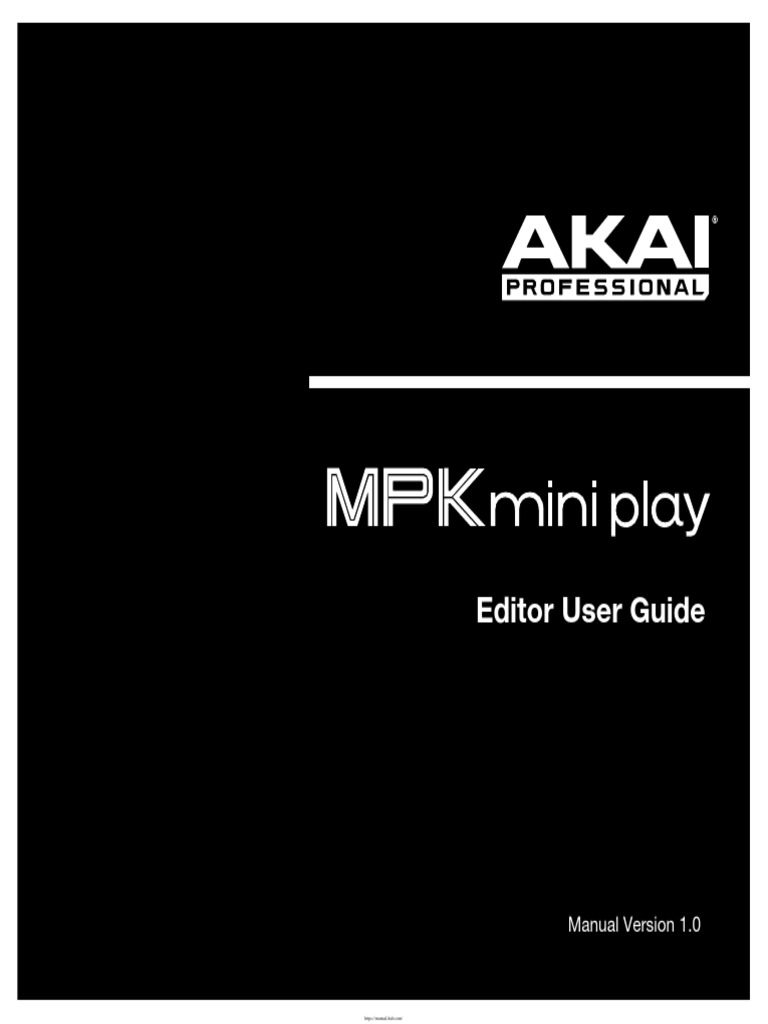 Akai Mini Play | PDF | Computer File | Installation (Computer Programs)
