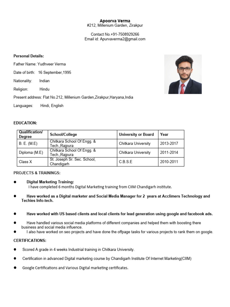 Apoorva Verma | Download Free PDF | Digital Marketing | Communication