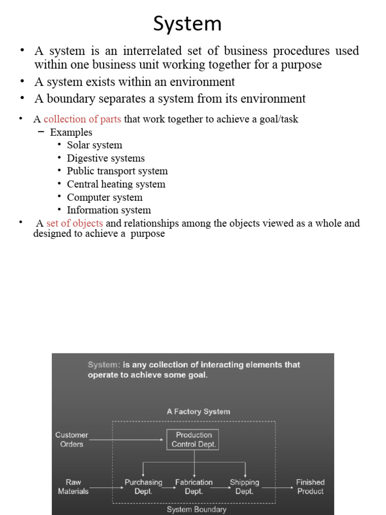 chapter2 | PDF | System | Information System