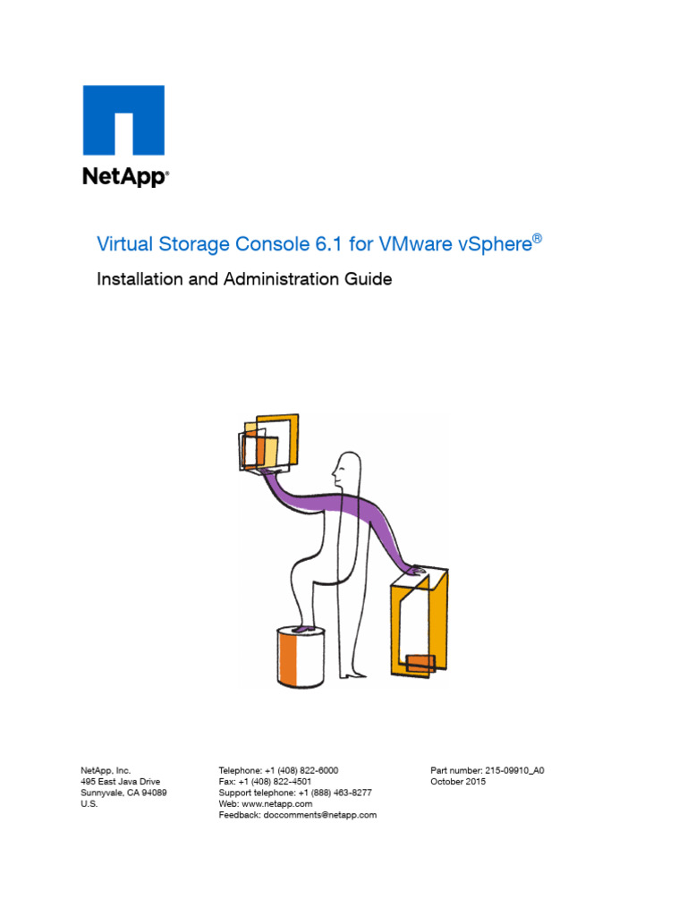 Virtual Storage Console 6.1 For Vmware Vsphere: Installation and ...
