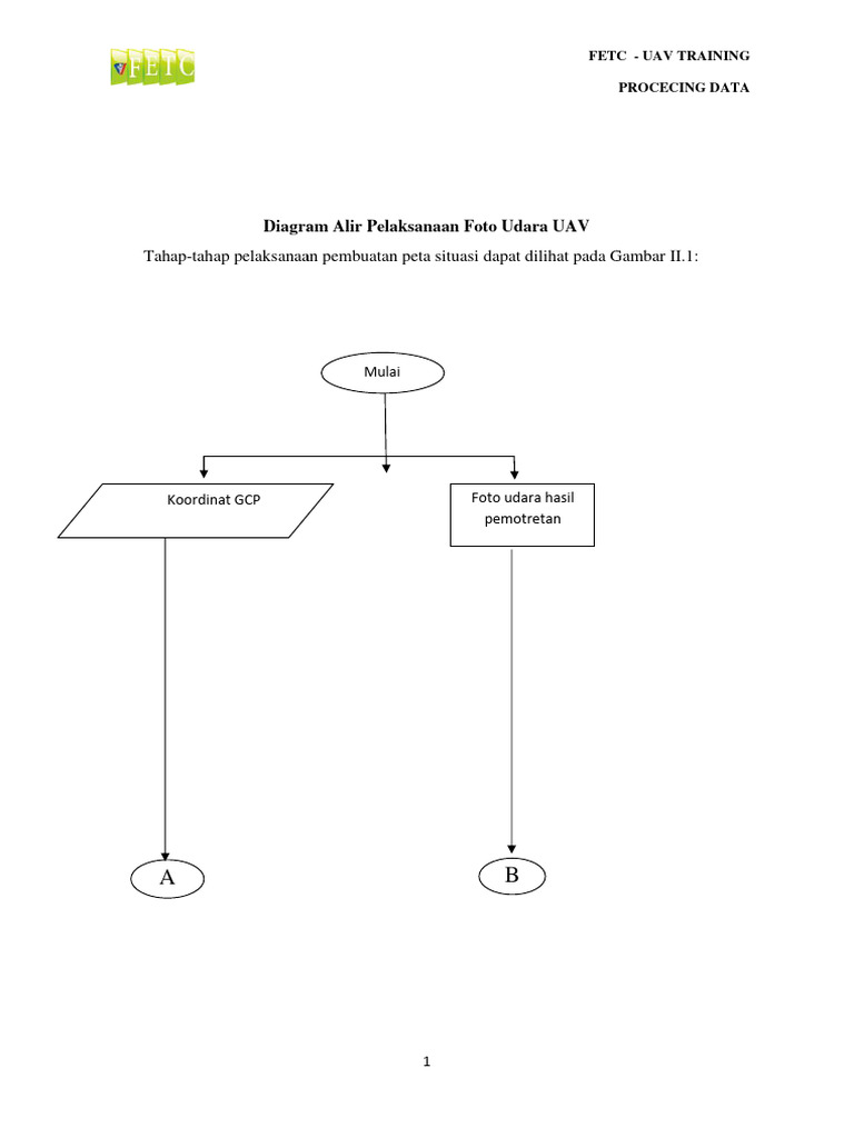 Proses Pemrosesan Data Foto UAV | PDF