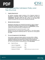 ICTAZ Membership and Fee Updates | PDF