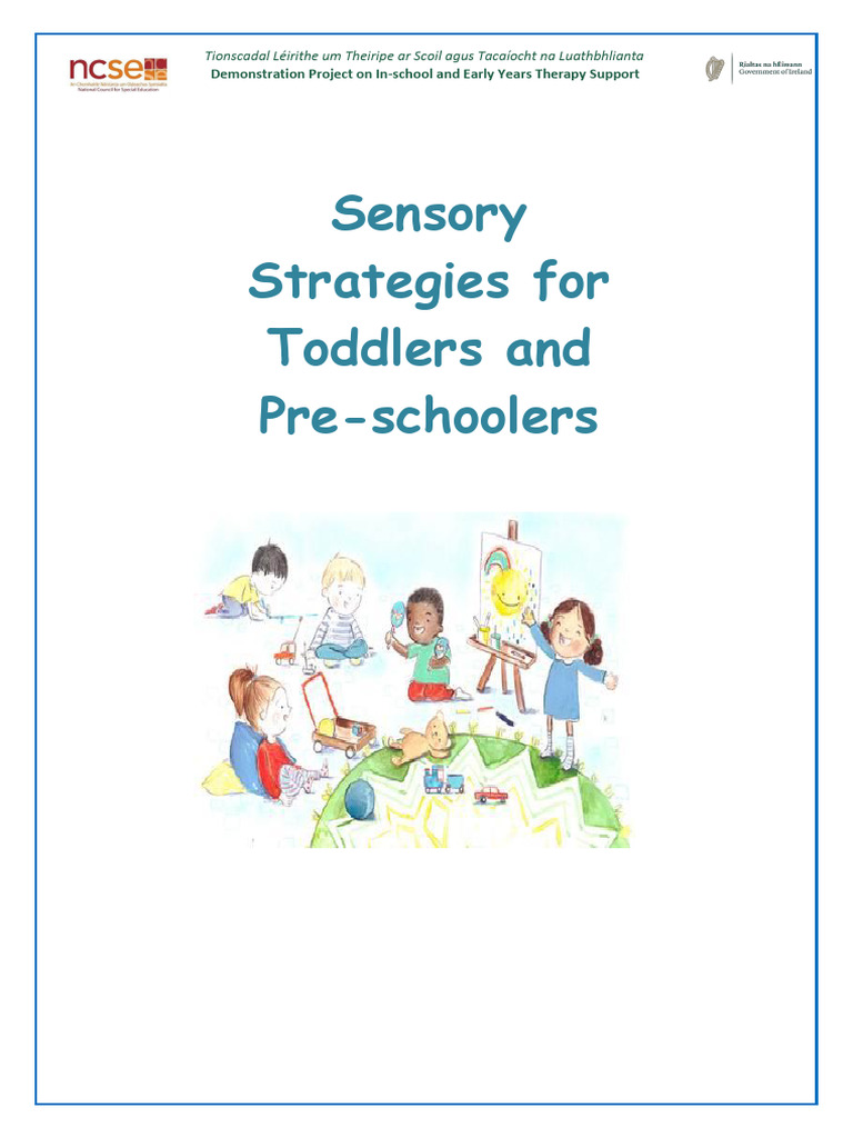 Sensory Strategies For Toddlers and Pre Schoolers 2 | Download Free PDF ...